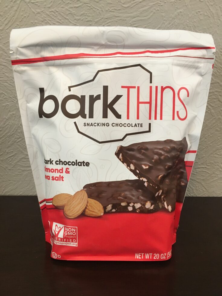 Costco Dark Chocolate Almond BarkThins Review