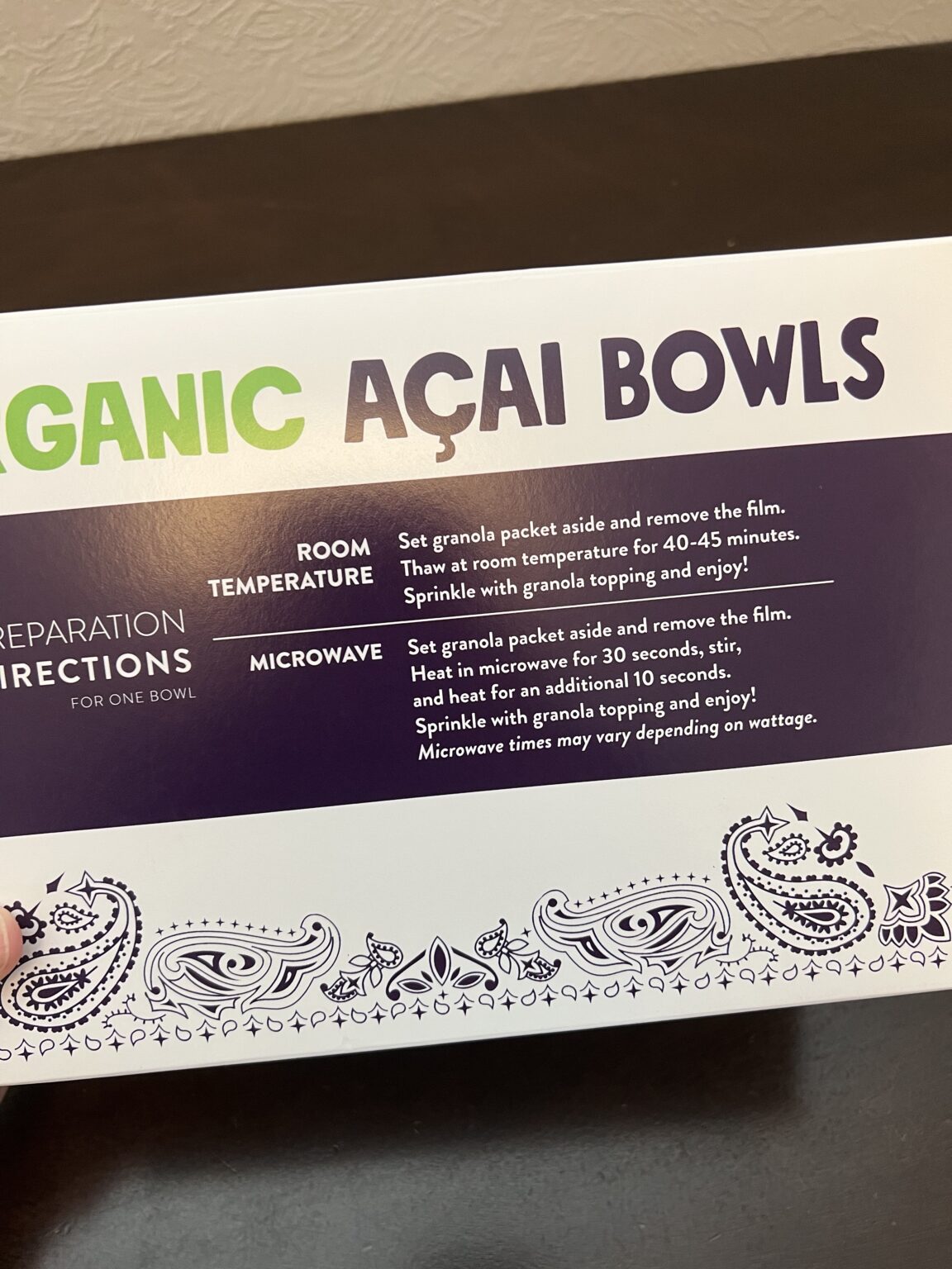 Costco Acai Bowls by Tattooed Chef Review