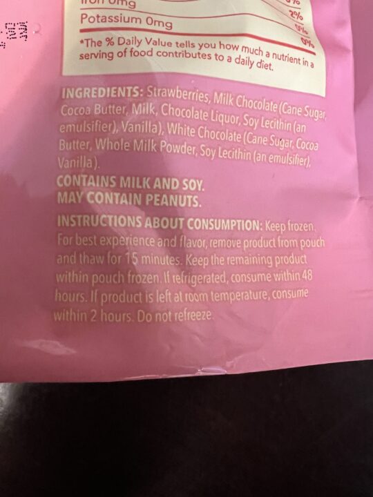 Tru Fru Chocolate Covered Strawberries at Costco Review