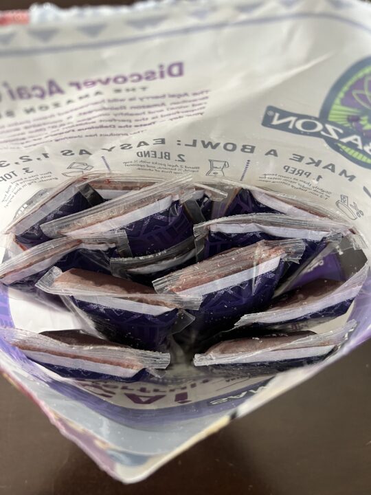 Costco Sambazon Frozen Acai Packets Review