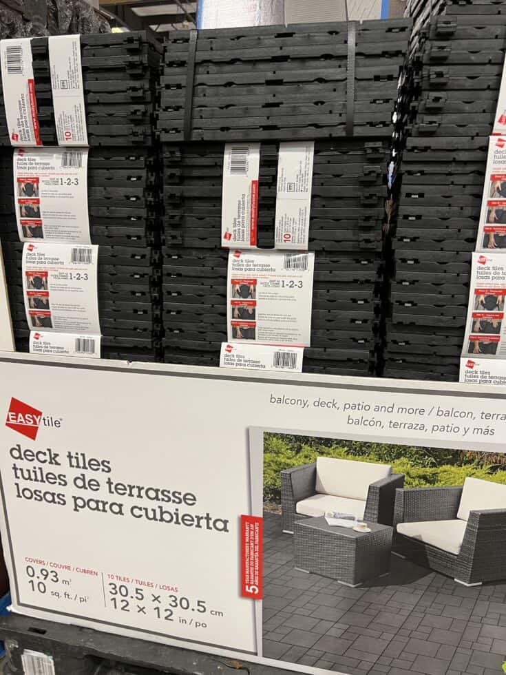 Easy Tile Deck Tiles Costco