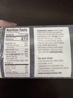 Costco Bean and Cheese Del Real Pupusas Review