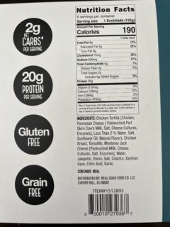 Frozen Real Good Enchiladas From Costco Review