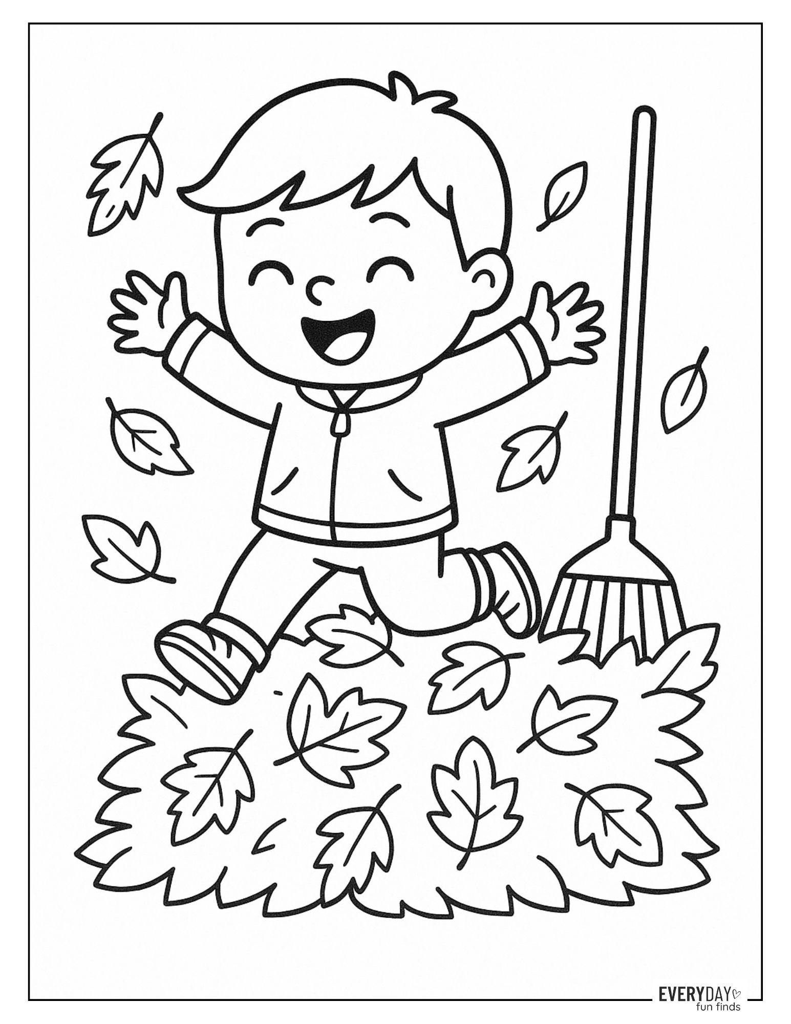 Fall Coloring Pages - Free Printables