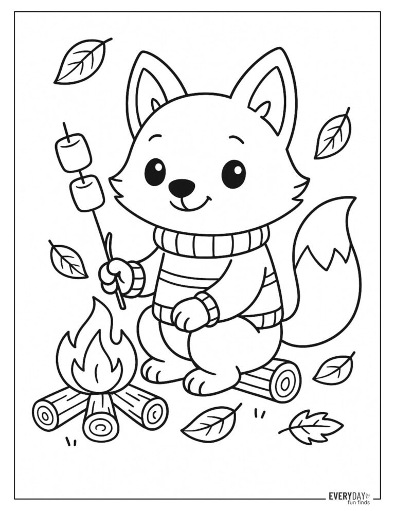 Fall Coloring Pages - Free Printables