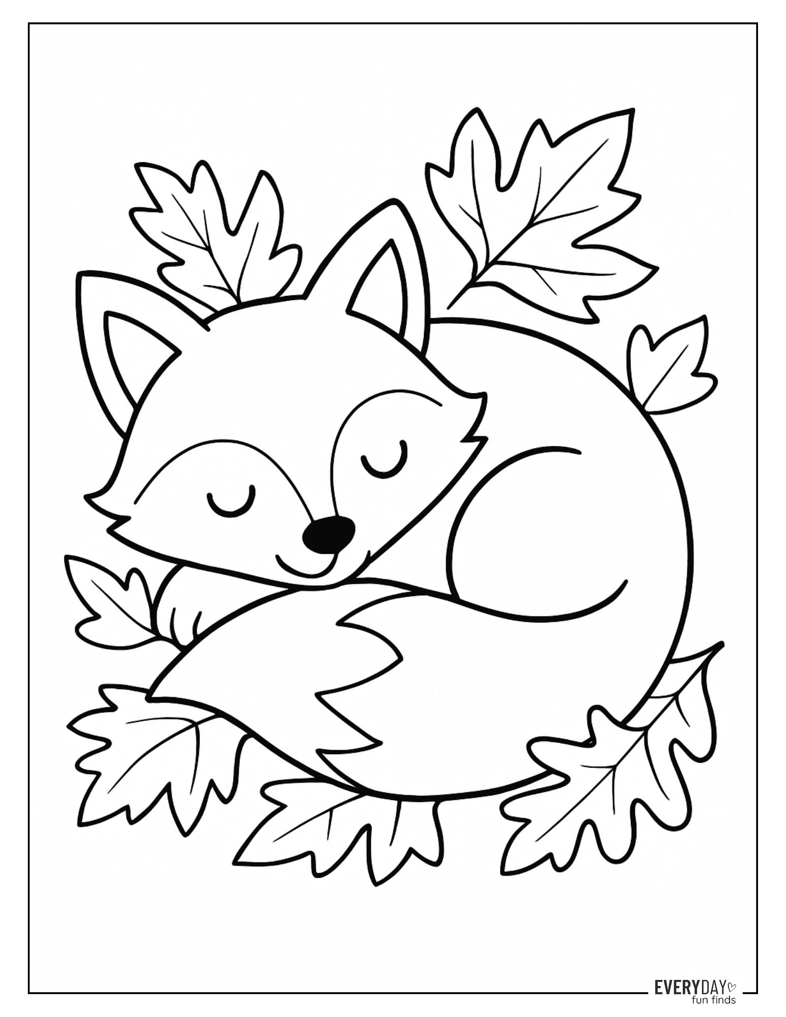 Fall Coloring Pages - Free Printables