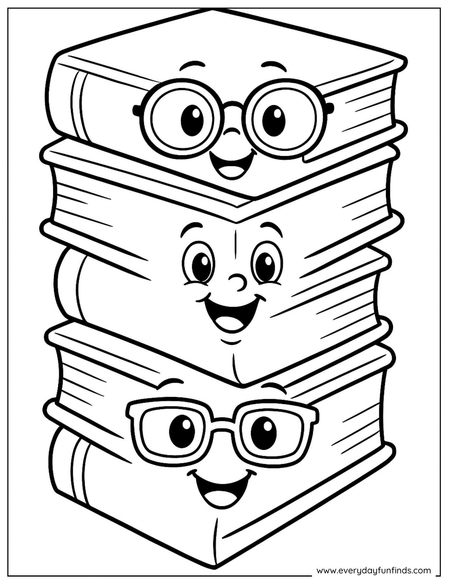 Back to School Coloring Pages - Free Printables